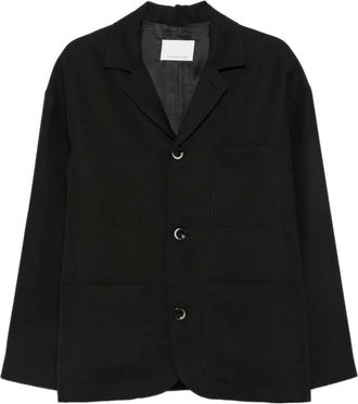 Nine In The Morning Veste &agrave; revers en pointe - Homme - Vestes - Noir - Taille: S