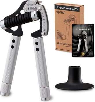 Gerard Darel Griff einstellbar Handgreifer, Handstärkungs (55 bis 198 pfund. Eisen EXT 90)