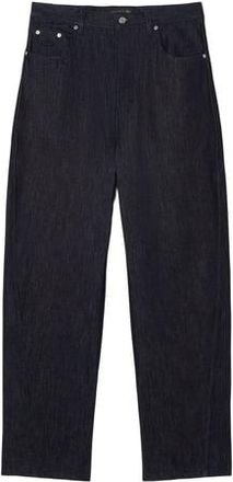 Lacoste Jean droit uni taille mi-haute