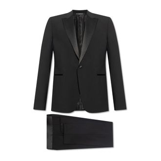 Emporio Armani Homme, Costumes, Noir, Taille: 4XL Costume en laine