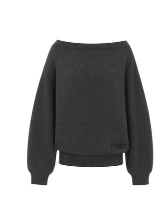 Maison Margiela Robe Au Genou - Gris
