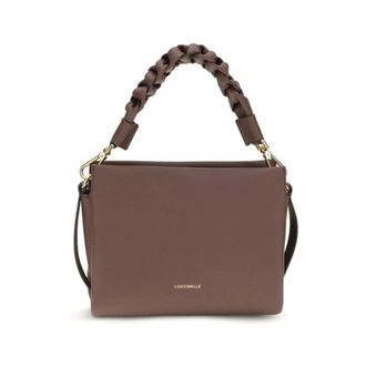 Coccinelle Arlettis Handtasche mit geflochtenem Henkel - - Bags - Damen - Braun - ONE SIZE