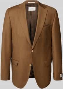 Carl Gross Regular Fit 2-Knopf-Sakko aus Schurwoll-Kaschmir-Mix Modell TASSILO