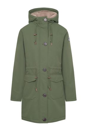 Derbe Winterjacke Friese Festholm Damen Oliv Grün Parka 42 | Wintermantel | Parker | Hamburg