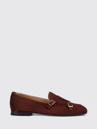 Doucal's Chaussures Double Monk Strap en su&egrave;de &agrave; bout mocassin