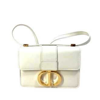Dior Pre-owned Cuir sacs-dior - Femme - Pre-owned - Blanc - Taille: ONE Size