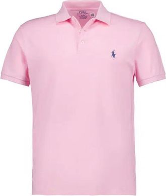 Polo Ralph Lauren Herren Polo-Shirt rosa Slim Fit