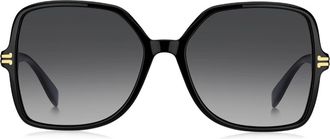 Marc Jacobs Damen MJ 1105/S Sonnenbrille, schwarz, 57