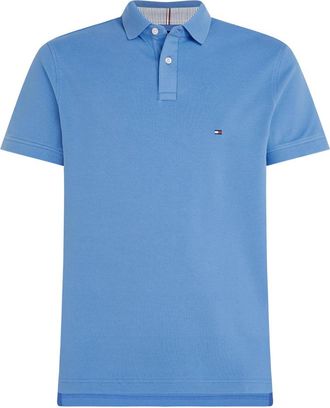 Tommy Hilfiger Piqu&eacute;-Poloshirt 1985 Regular Fit mit Stretch und Flag-Stickerei in