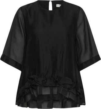 Inwear Top Orange - Femme - Blouses et Chemises - Noir - Taille: 40 FR