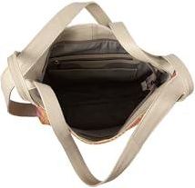 Think BAG 9020 Sac à bandoulière avec doublure textile pour femme Fuxia/Kombi, Fuxia/Break 9020