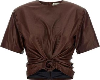 Magda Butrym T-Shirt - Braun