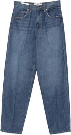 Pantaloni Torino Femme, Jeans, Bleu, Taille: W29 Wide Jeans