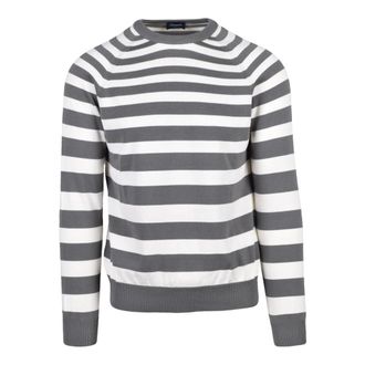 Drumohr Maglioncino Girocollo - - Knitwear - Herren - Mehrfarbig - L