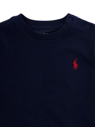 Polo Ralph Lauren Unisex T-Shirt With Pony Embroidery, Blue T-Shirts And Polos