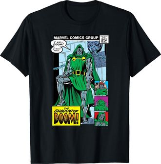MARVEL Doctor Doom Shadow of Doom Retro Vintage Comic Art T-Shirt