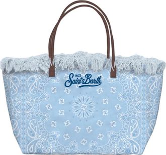 MC2 Saint Barth Femme, Sacs, Bleu, Taille: ONE Size Vanity Tote Bag
