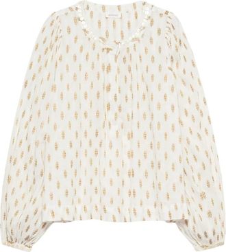 Alchemist Femme, Blouses et Chemises, Blanc, Taille: 42 FR Helen Top