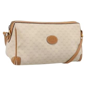 Gucci Pre-owned Vintage Schultertasche - - Pre-owned - Damen - Beige - ONE SIZE