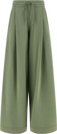 Dries Van Noten Pantalons D&eacute;contract&eacute;s - Vert