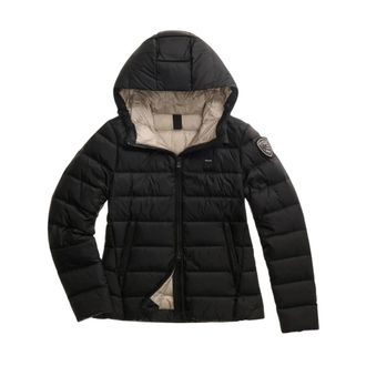 Blauer Charme Puffer Jacke - - Jackets - Damen - Schwarzk - S