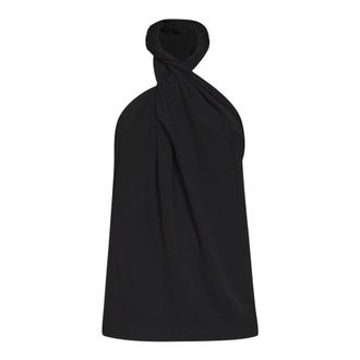 Toteme Femme, Tops, Noir, Taille: 42 FR Hauts sans manches