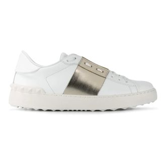 Valentino Garavani Femme, Chaussures, Blanc, Taille: 39 EU Open Baskets