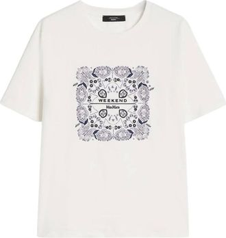 Max Mara Femme, Tops, Blanc, Taille: 42 FR T-shirt Wkdwest