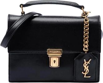 Saint Laurent Pre-owned Sac Lyc&eacute;en - Femme - Pre-owned - Noir - Taille: ONE Size