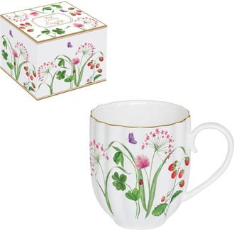 Easy Life Set mit 1 Tasse aus Porzellan, 300 ml
