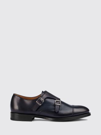 Doucal's Chaussures Richelieu &agrave; double boucle en cuir de veau lisse