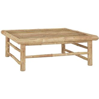 vidaXL Vidaxl - Table de jardin 65x65x30 cm Bambou