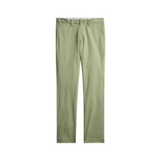 Polo Ralph Lauren Stretch Chino Hose mit Logo-Stickerei - - Trousers - Herren - Gr&uuml;n - W32