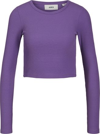 Jack & Jones Damen Jjxx Jxfeline Ls Rib Tee Noos, Royal Lilac, L
