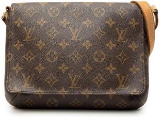 Louis Vuitton Pre-owned Toile sacs-louis-vuitton - Femme - Pre-owned - Brun - Taille: ONE Size