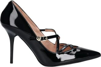 Love Moschino Femme, Chaussures, Noir, Taille: 40 EU Escarpins en cuir verni