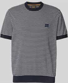 Boss Orange by Hugo Boss T-Shirt aus Baumwoll-Kaschmir-Mix Modell Kanache