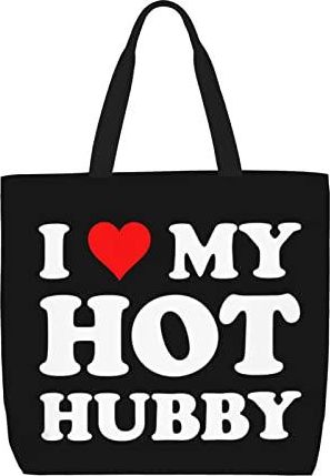 Generic Sac Fourre-Tout JAime Mon Mari Sexy Sac Tissu R&eacute;utilisable De Grande Capacit&eacute; Sacs &Agrave; Main, Pour Femmes, Shopping, Voyage, &Eacute;cole