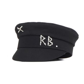 Ruslan Baginskiy Schwarzer Woll-Fedora-Hut - - Accessories - Damen - Schwarzk - L