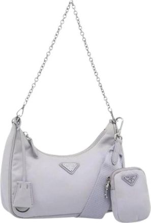 Prada Sac bandouli&egrave;re en nylon pr&eacute;-appr&eacute;ci&eacute; - Femme - Pre-owned - Violet - Taille: ONE Size