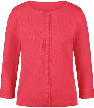 Peter Hahn Rundhals-Pullover Peter Hahn rot