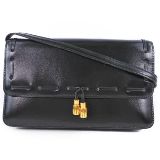 Herm&egrave;s Pre-owned Stoff schultertasche - - Pre-owned - Damen - Schwarzk - ONE SIZE