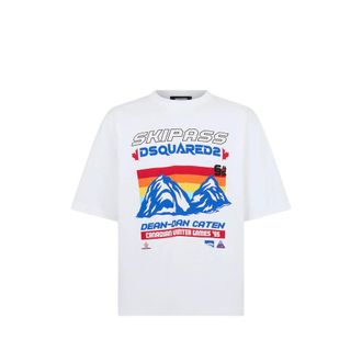Dsquared2 Ski Pass Loose Fit T-shirt