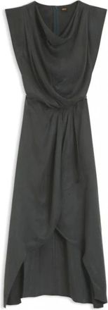 HUGO BOSS Femme, Robes, Noir, Taille: 40 FR Midi Dress