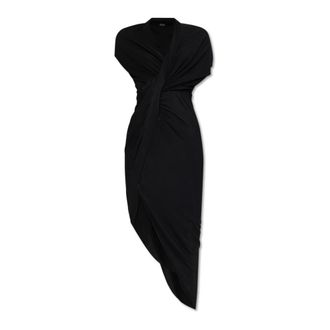 Balenciaga Kleid mit Drapierung - - Dresses - Damen - Schwarzk - M