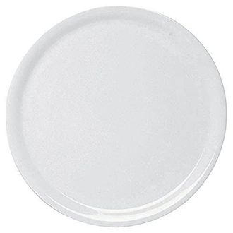 Excelsa Napoli Assiette à Pizza 33,0 cm, céramique, Blanc