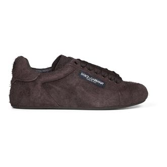 Dolce & Gabbana Homme, Chaussures, Brun, Taille: 39 EU Baskets Portofino Soft