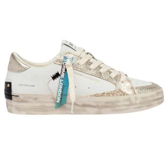 Crime London Femme, Chaussures, Blanc, Taille: 39 EU SK8 Deluxe