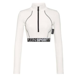 Plein Sport Femme, Tops, Blanc, Taille: 36 FR Jogging Top