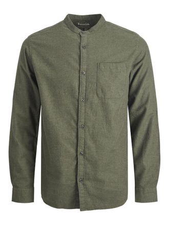 Jack & Jones JJEBAND Melange Shirt L/S AU22 SN